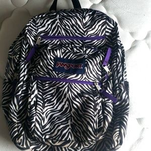 Jansport | Bags | New Jansport Superbreak Gray Aqua Dot Backpack Bag ...